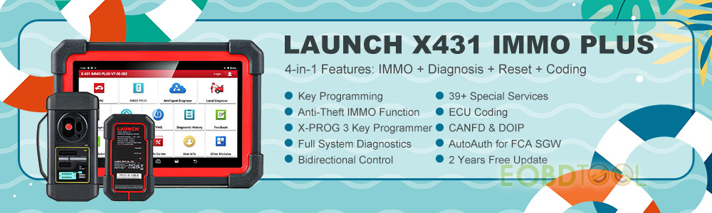 Launch X431 IMMO PLUS | EOBDTOOL Blog