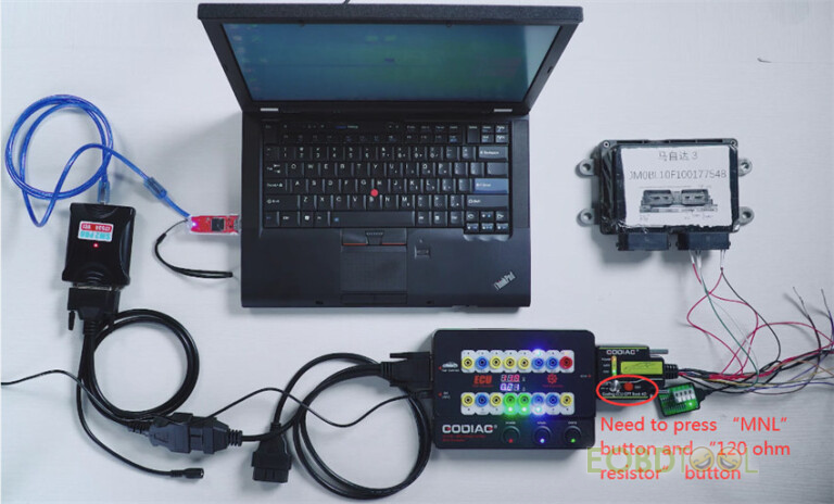 How to Read/Write ECU with GODIAG ECU GPT Boot AD and J2534 Device?